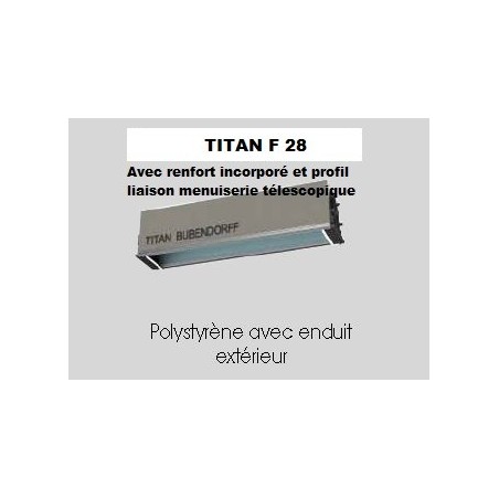 COFFRE-TITAN-F28-LARGEUR-4.5 MÈTRES-POIDS-3.9 KG/ML.